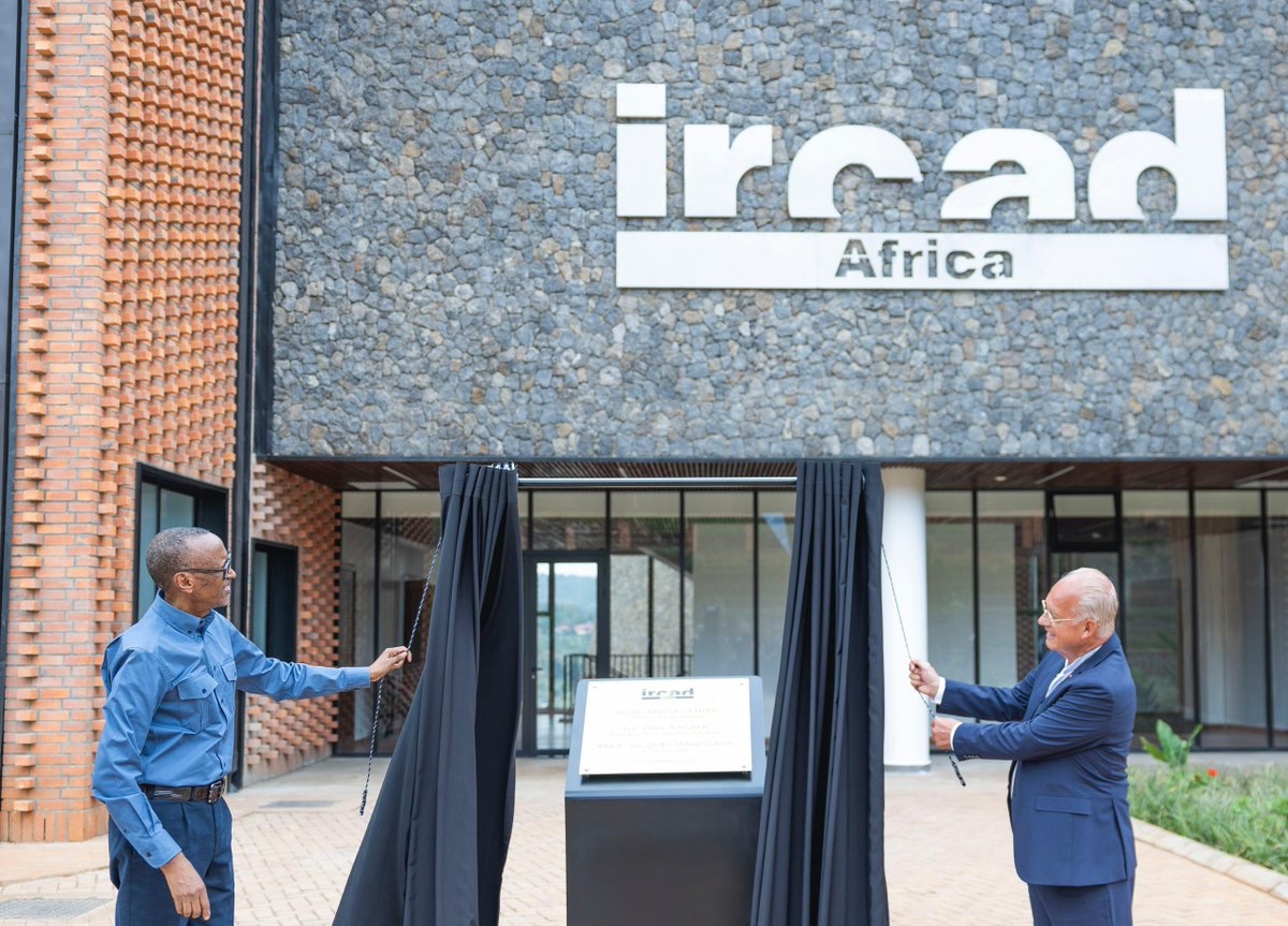 Kagame inaugurates surgical training Centre IRCAD Africa - RWANDA FOR YOU